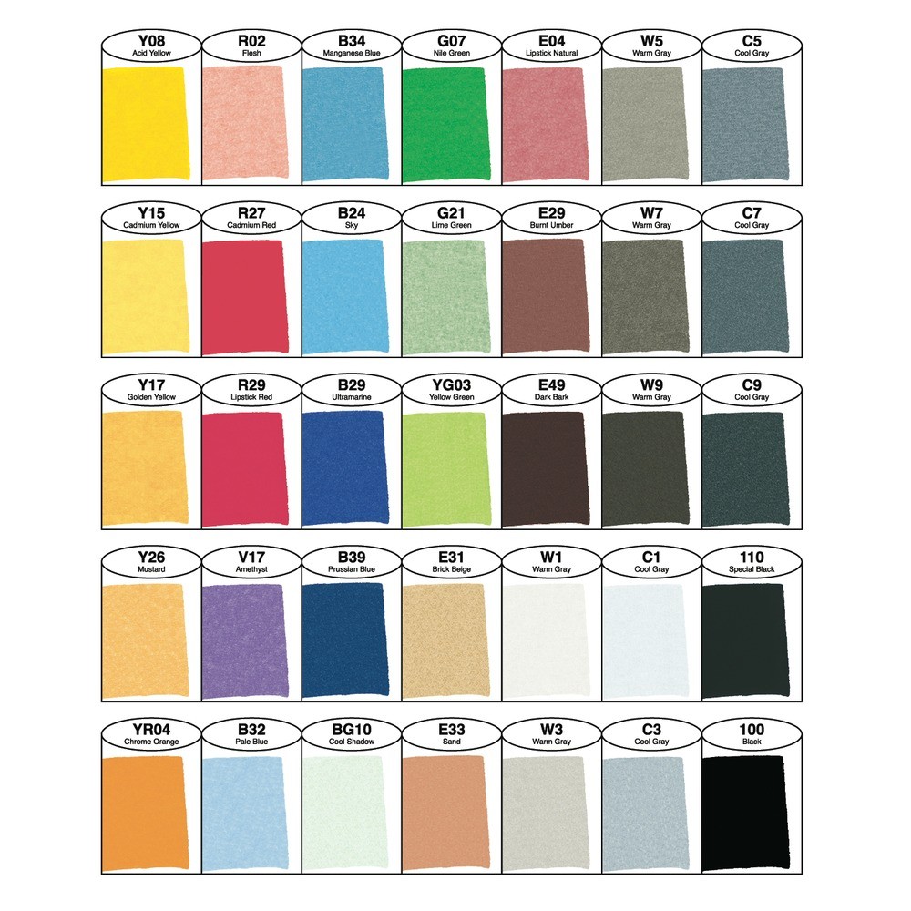 Copic Wide - Lime Green (G21) - fiche produit sur TVHLAND