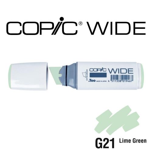 Copic Wide - Lime Green (G21) - fiche produit sur TVHLAND