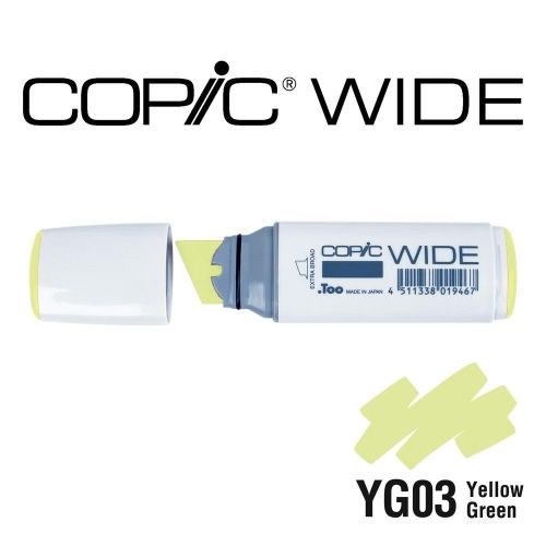 Copic Wide - Yellow Green (YG03) - fiche produit sur TVHLAND